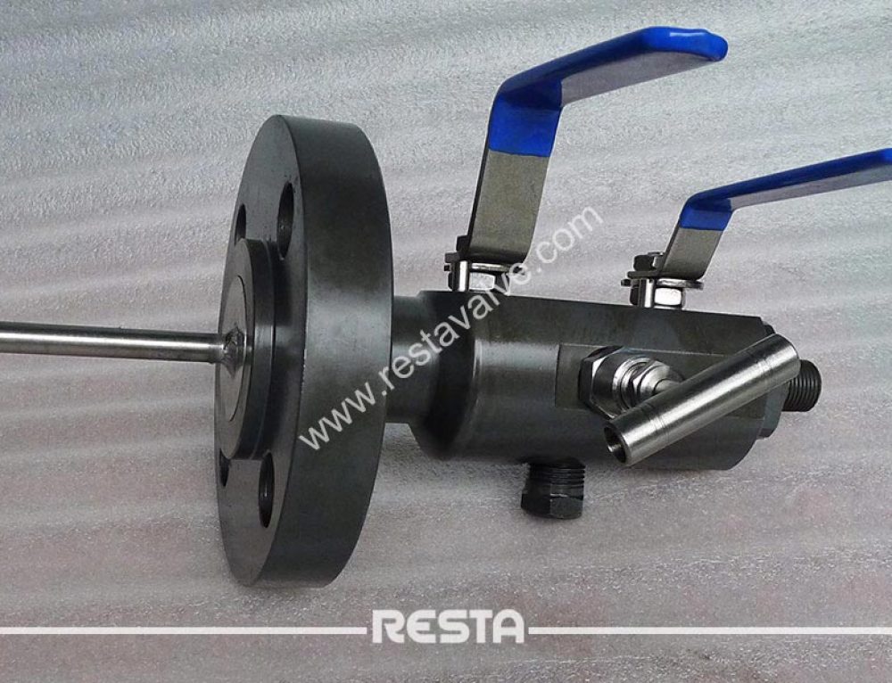 Integral double block and bleed valve, SBB valve, DBB valve