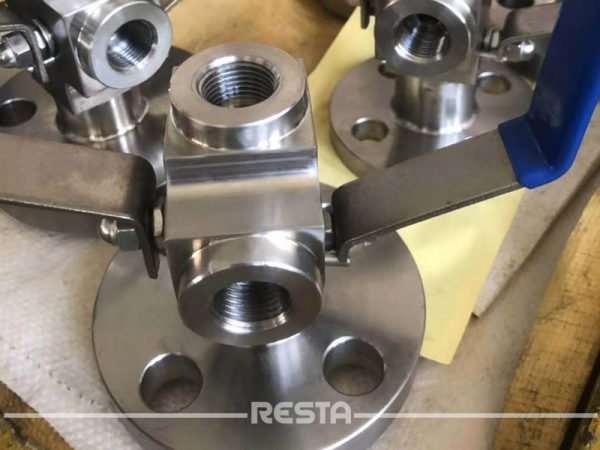 Integral double block and bleed valve, SBB valve, DBB valve