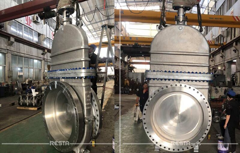 48 Inch Supper Duplex Steel 2507 Gate valve - China Valve Manufacturer